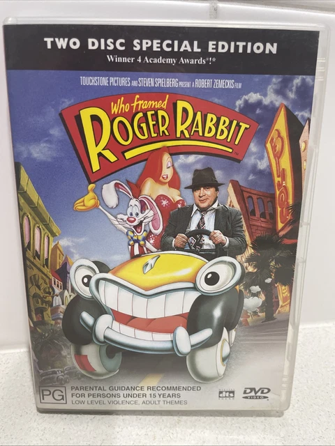 WHO FRAMED ROGER Rabbit (Special Edition, DVD, 1988) Bob Hoskins Reg 4 ...