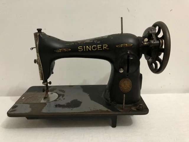 ANTIQUE SINGER MODEL 15K Sewing Machine Treadle Head £149.42 - PicClick UK