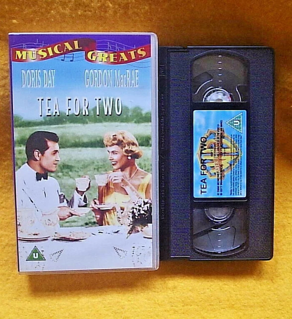 A GREAT FILM tea for two musical vhs video £5.99 - PicClick UK