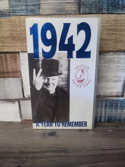 A YEAR TO Remember 1942 On VHS Video Cassette Tape £5.99 - PicClick UK