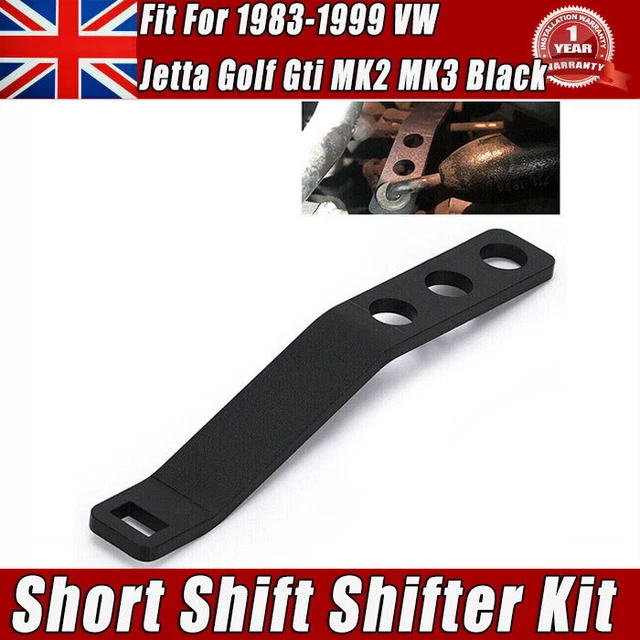 FIT FOR 1983-1999 VW Jetta Golf Gti MK2 MK3 Black Short Shift Shifter ...