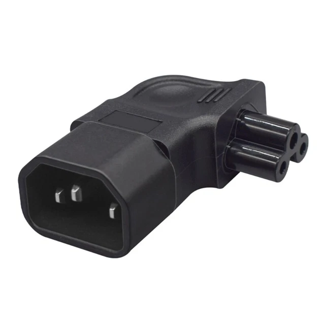 C14 TO C5 PDU Power Extension Cord Connection Adapter for Devices £4.63 ...