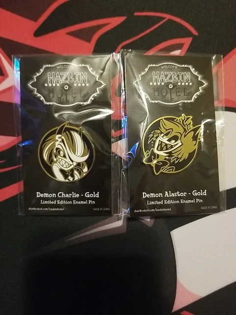 HAZBIN HOTEL DEMON Charlie and Demon Alastor - Gold Limited Edition ...