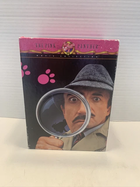 THE PINK PANTHER VHS Tape Movie Box Set Collection VG+ Condition Peter ...
