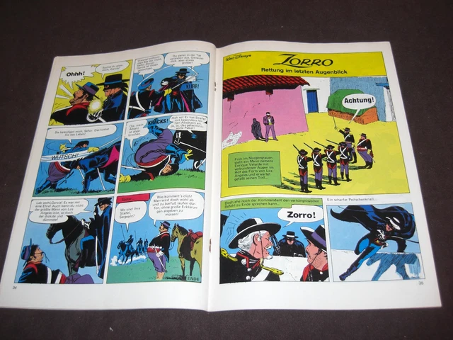 COMIC-HEFT ZORRO 2/1979, Ehapa, Mickyvision, Micky Maus Beilage, TOP ...