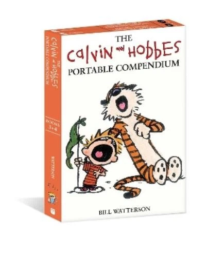 BILL WATTERSON THE Calvin and Hobbes Portable Compendium (Paperback ...