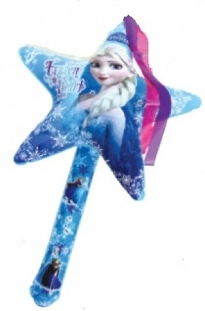 FROZEN TAP BALL Wand Bag Queen Elsa Magic Star Inflatable Wand, 70Cm ...