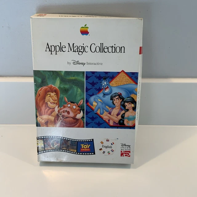 APPLE MAGIC COLLECTION CD Rom Aladdin Toy Story And Lion King Disney ...