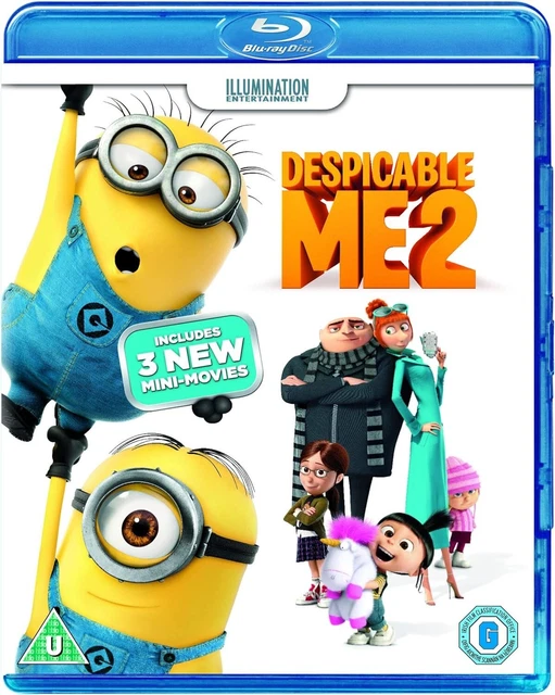 BLU RAY DESPICABLE Me Trilogy+Minions 5 Movie Collection dispecable ...