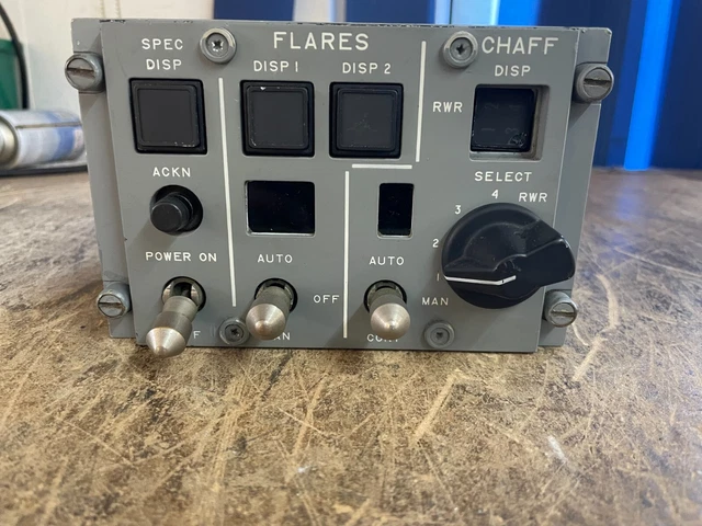 EX RAF TORNADO Aircraft Controller Unit Flares Chaff (R1) £120.00 ...