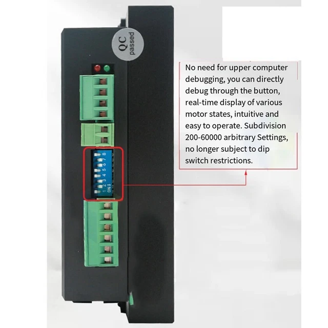 DRIVER MOTORE PASSO-PASSO tecnologia avanzata DMA860H funzionamento ...