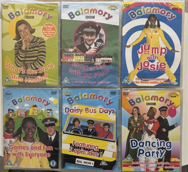 BALAMORY 6 DVD Bundle - All Are New & Sealed! Inc. Games and Fun With ...