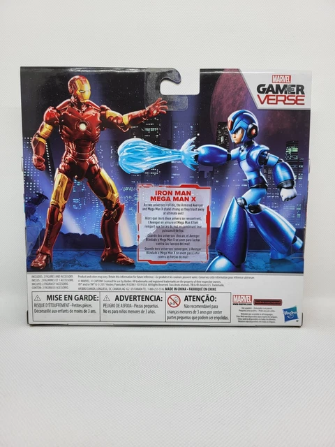 BRAND NEW MARVEL Vs. Capcom Infinite Iron Man + Mega Man X Figures ...