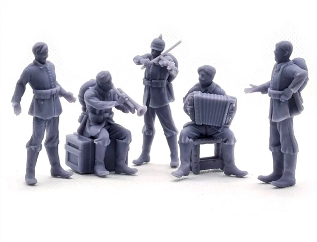 WW1 GERMAN ARMY Music Full Set Soldiers 1/35th Resin Printed £17.00 ...