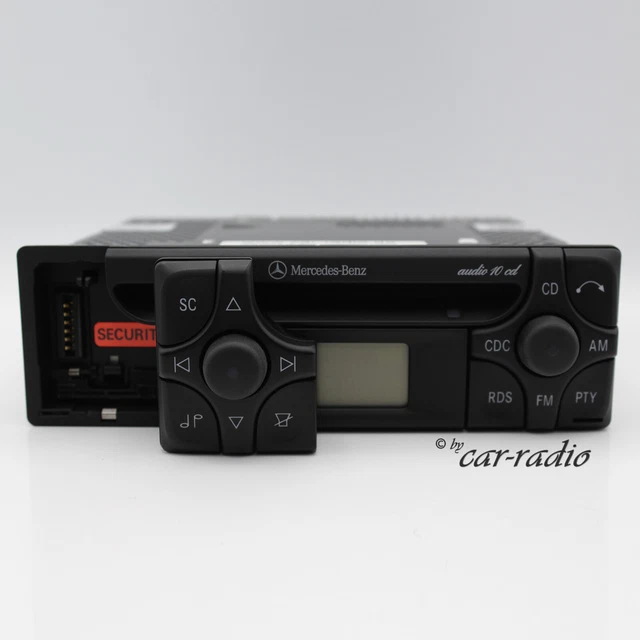 ORIGINAL MERCEDES CD Autoradio W124 W126 W140 W168 W201 W202 Alpine ...