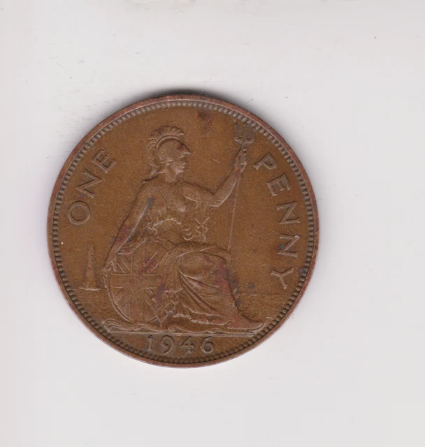 KING GEORGE V1 One Penny.1946.NICE GRADE COIN.SH118 £0.99 - PicClick UK