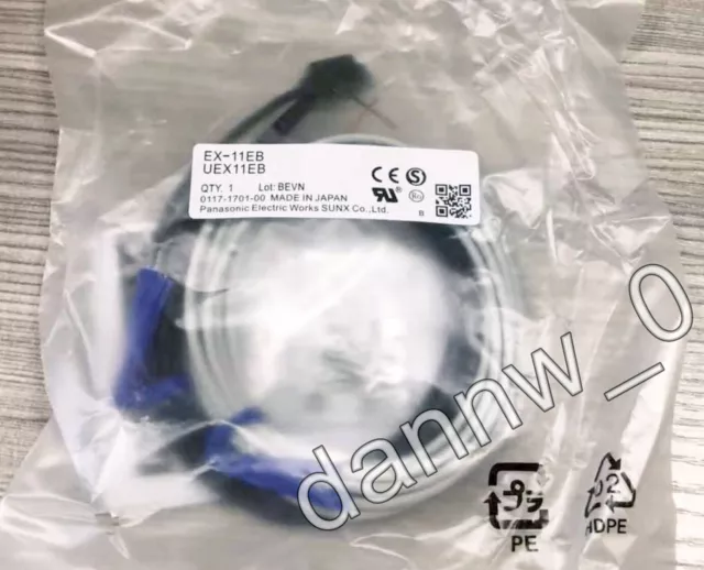 ORIGINAL EX-11EB Panasonic Sunx Photoelectric Sensor EX-11EBD + EX-11EP ...