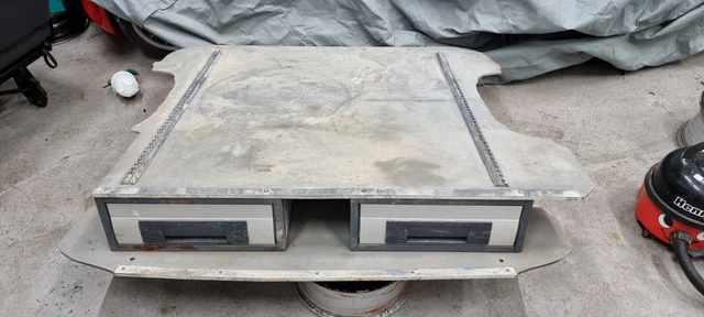 VW TRANSPORTER VAN RACKING SHELVING DRAWERS DRAWS UNDERFLOOR FLOOR ...