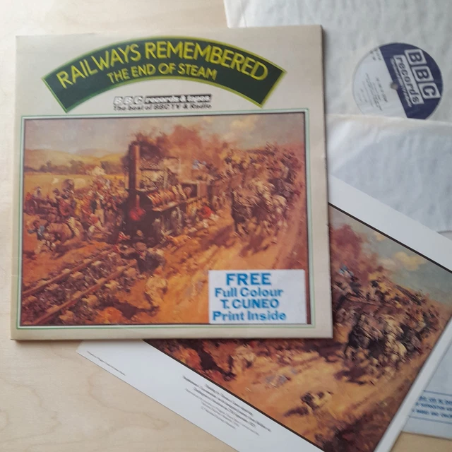 RAILWAYS REMEMBERED - Steam Trains Sound Effects BBC 2 LP vinyl set ...