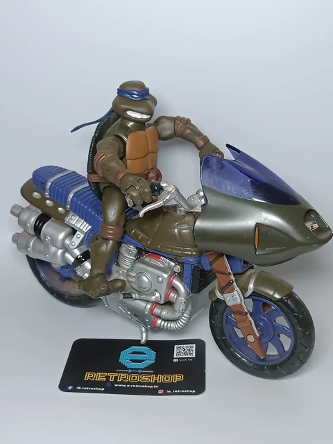 FIGURINE DONATELLO ET sa Moto Tortues Ninja Mirage Studio TMNT 2002 EUR ...