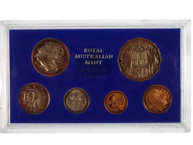 1981 ROYAL AUSTRALIAN Mint Proof Coin Set EUR 22,16 - PicClick FR
