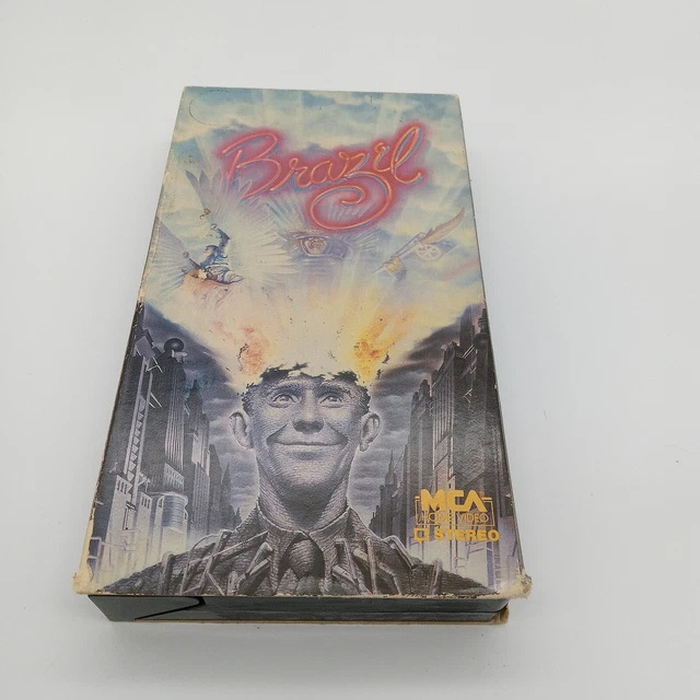 BRAZIL (VHS, 1986) Robert De Niro Original MCA Release Cult Classic No ...