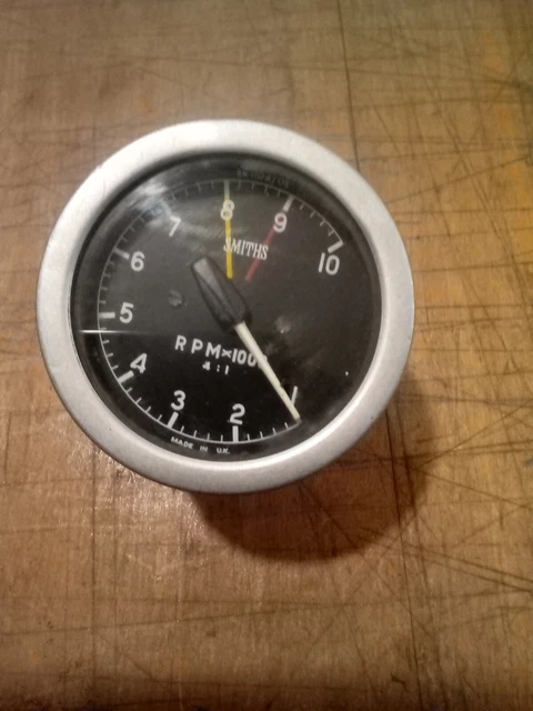 VINTAGE SMITH'S 60MM Rev Counter / Tachometer. Ratio 4-1 - 1960s ...