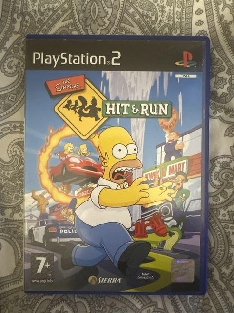 The Simpsons Hit And Run Ps2 Complete With Manual Playstation Very Good 0301