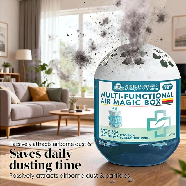 1-5X INDOOR MULTI-FUNCTIONAL Dust Removal Magic Box Air Purification ...