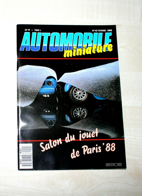 MAGAZINE REVUE - Automobile Miniature - N°45 : Fevrier 1988 EUR 3,00 ...