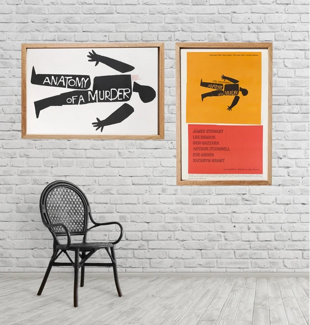 ANATOMY OF A Murder Film Movie Poster plakat Print Wall Art £12.00 ...