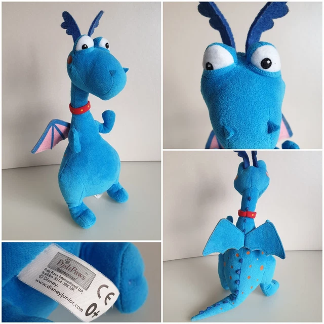 DISNEY JUNIOR STUFFY Dragon Doc McStuffins Plush Toy Stuffed Animal ...
