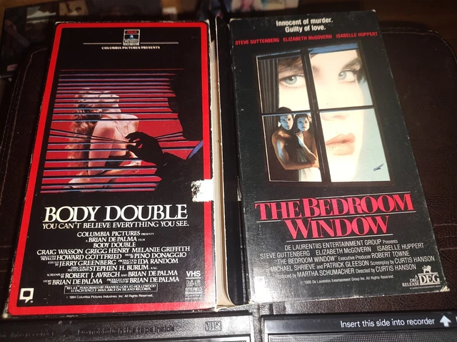 BODY DOUBLE THE Bedroom Window VHS Lot Thriller Mystery Brian DePalma £ ...