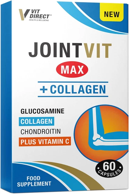 VIT DIRECT - Joint VIT Max Supplements - 60 Capsules - with Added ...