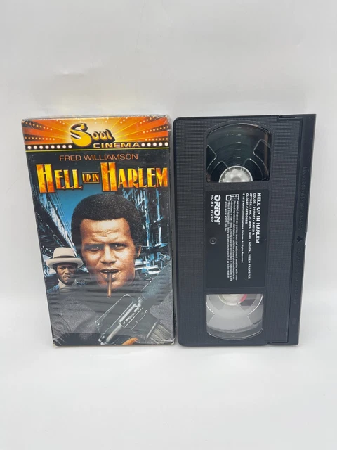 HELL UP IN Harlem (VHS) Fred Williamson Soul Cinema Orion 1973 Action ...