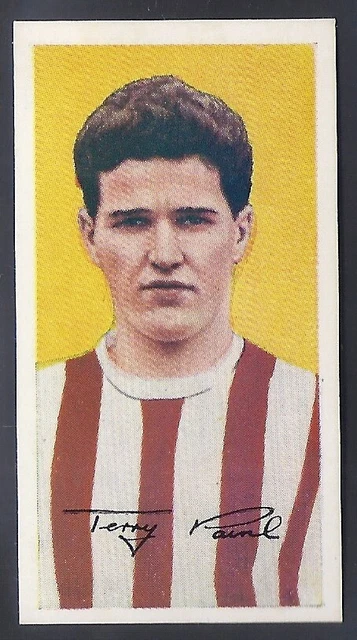 BARRATT-FAMOUS FOOTBALLERS-A10(1962)-#25- SOUTHAMPTON - Terry Paine EUR ...