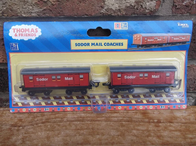 ERTL THOMAS THE Tank Engine & Friends - SODOR MAIL COACHES- 2004 NEW ...