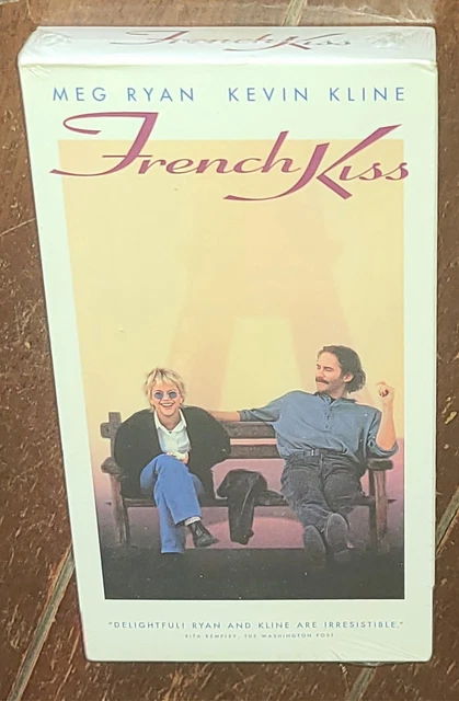 FRENCH KISS (VHS, 1995, 20th Century Fox) Kevin Kline/Meg Ryan/Timothy ...