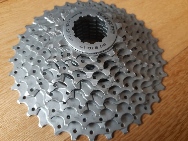 SRAM PG-970 9 Speed Cassette 11-34t Silver £8.00 - PicClick UK
