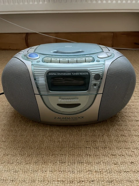 PANASONIC RX-DX1 CASSETTE Tape CD Radio FM AM Portable Player Recorder ...