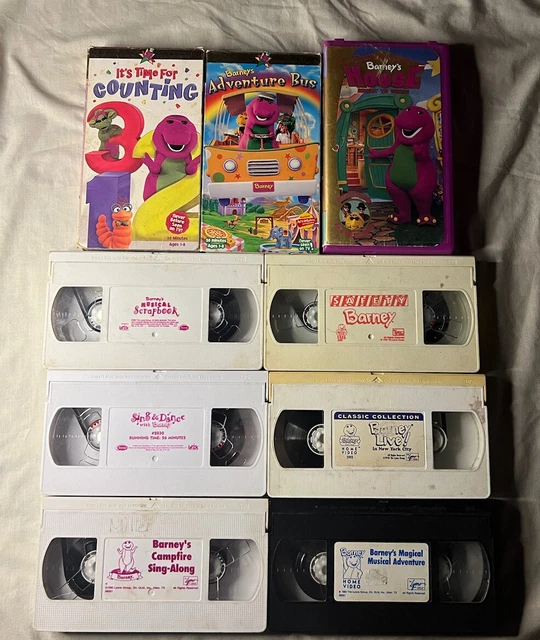 BARNEY VHS TAPE Lot £6.42 - PicClick UK