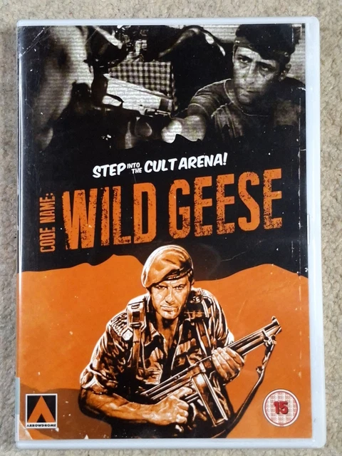 CODE NAME - Wild Geese DVD Lewis Collins VGC UK PAL REGION 2 Arrowdrome ...