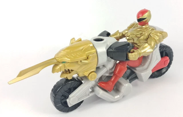 POWER RANGERS MEGAFORCE Ultra Red Ranger Dragon Cycle Bandai 2013 EUR ...