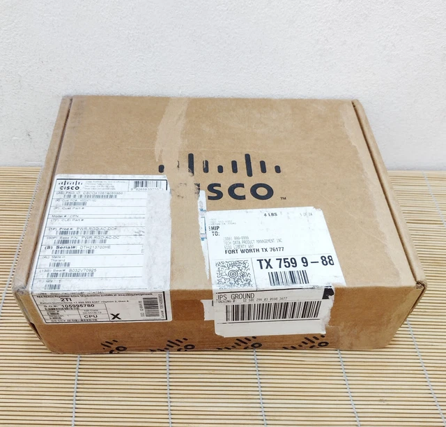 NUOVO CISCO PWR-RGD-AC-DC Hgh AC/DC 88-300VDC/85-264VAC CGR2010/CGS2520 ...