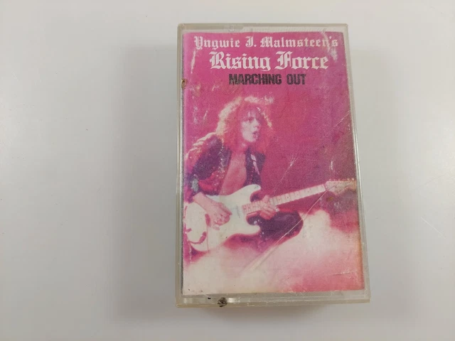 YNGWIE MALMSTEEN RISING Force MARCHING OUT Cassette 1985 £1.23 ...