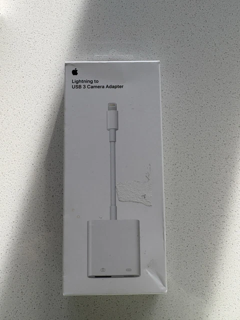 APPLE LIGHTNING TO USB 3 Camera Adapter £12.94 - PicClick UK