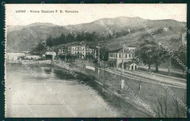 VARESE LUINO LAGO Maggiore Stazione cartolina KF2399 EUR 9,00 - PicClick IT