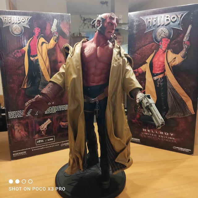 HELLBOY STATUE SIDESHOW Collectibles 1/4 Scale Figure Nr.0835 / 2000 ...