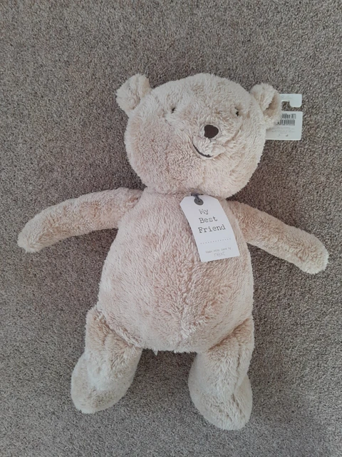 NEXT MY FIRST teddy bear plush soft toy newborn gift £0.99 - PicClick UK