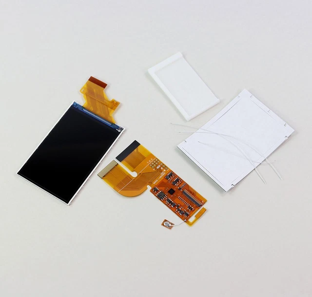 1 SET Screen MOD LCD Backlight Kit For Nintendo GBA IPS Game Boy ...